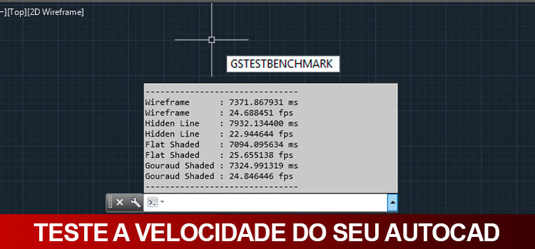 Aprenda a testar a velocidade do seu AutoCAD! QualifiCAD!