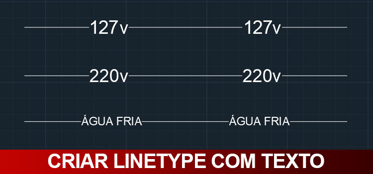 Criar tipo de linha com texto - QualifiCAD Criar tipo de linha com texto - QualifiCAD