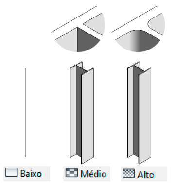 Pilar estrutural e coluna arquitetônica - Qualificad