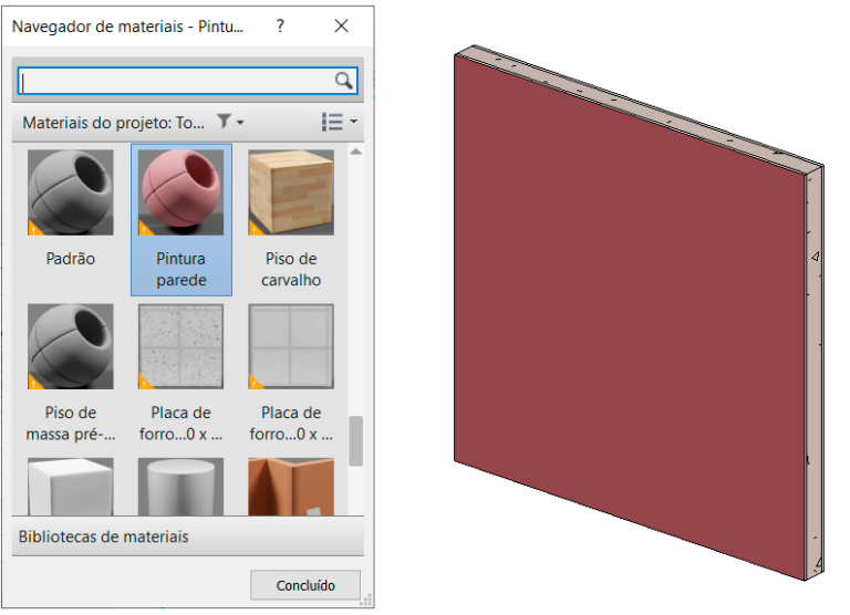 Pintar faces no Revit - Qualificad