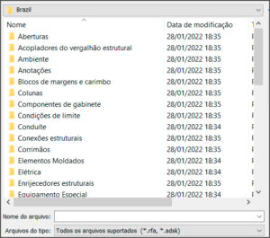 Revit - As famílias não foram instaladas - Qualificad