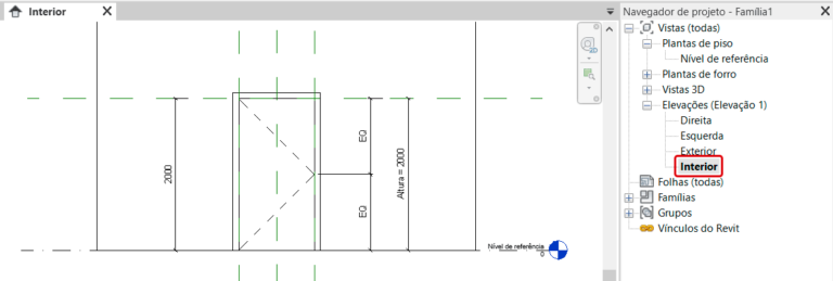 Criar família de porta - Revit - Qualificad