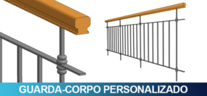 Guarda-corpo personalizado - Qualificad