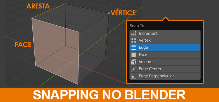 Snapping no Blender - Aprenda agora! QualifiCAD!