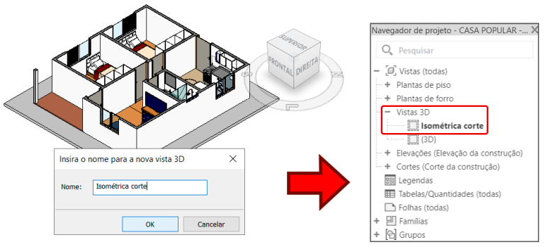 Navegação com Viewcube no Revit - Aprenda agora! QualifiCAD!